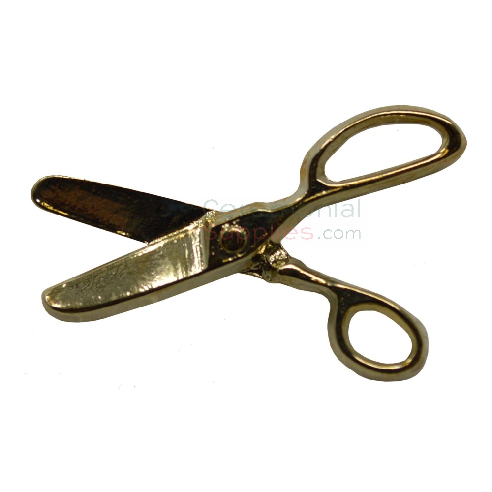 Ceremonial Scissors Lapel Pin | ceremonialsupplies.com