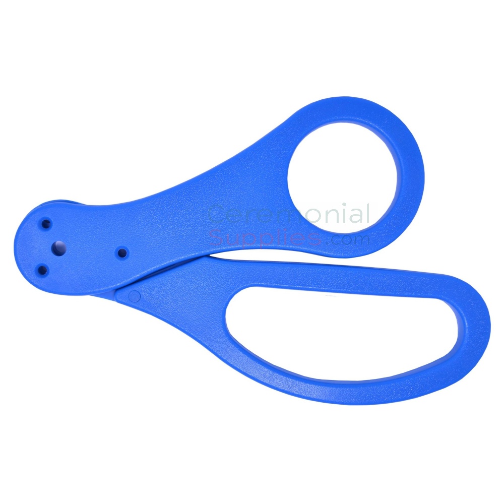 Light Blue Ceremonial Scissor Handles | ceremonialsupplies.com