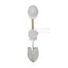 Groundbreaking Shovel Hard Hat And Bow Kit | ceremonialsupplies.com