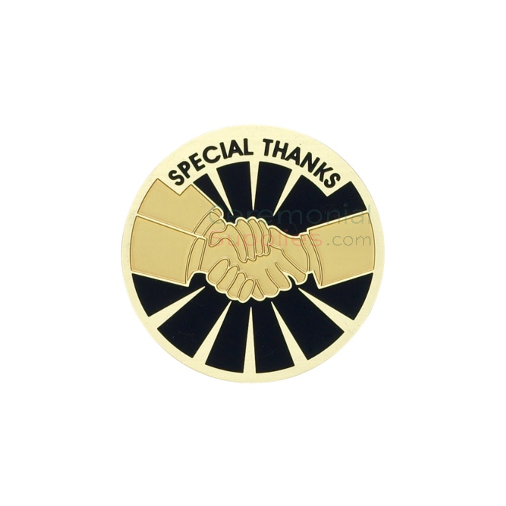 Special Thanks Medal | ceremonialsupplies.com