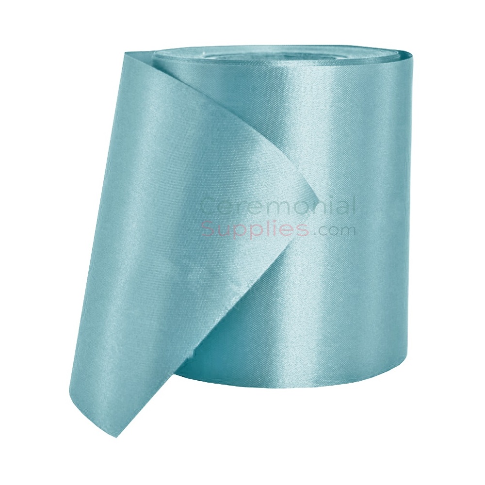 Sky Blue Ceremonial Ribbon | Light Blue Ribbon | ceremonialsupplies.com