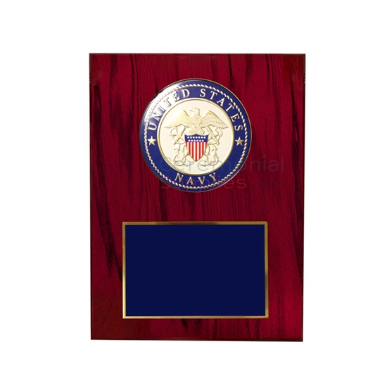 US Navy Medallion Award Plaque | ceremonialsupplies.com