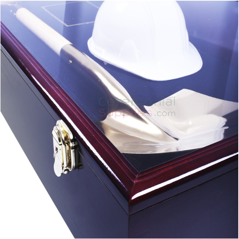 Groundbreaking Shovel and Keepsake Display Case | Ceremonial ...