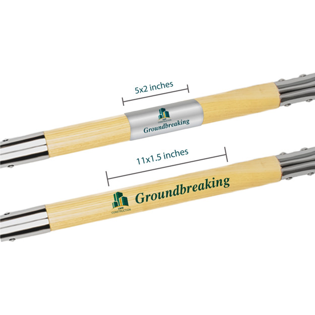 Commemorative Groundbreaking VIP Mirror Chrome Ceremonial Shovel ...