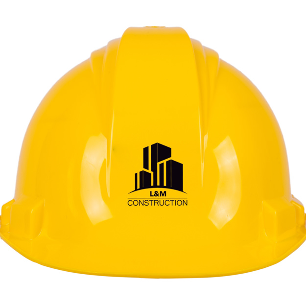 Bright Yellow Groundbreaking Hard Hat | Ceremonial Groundbreaking ...