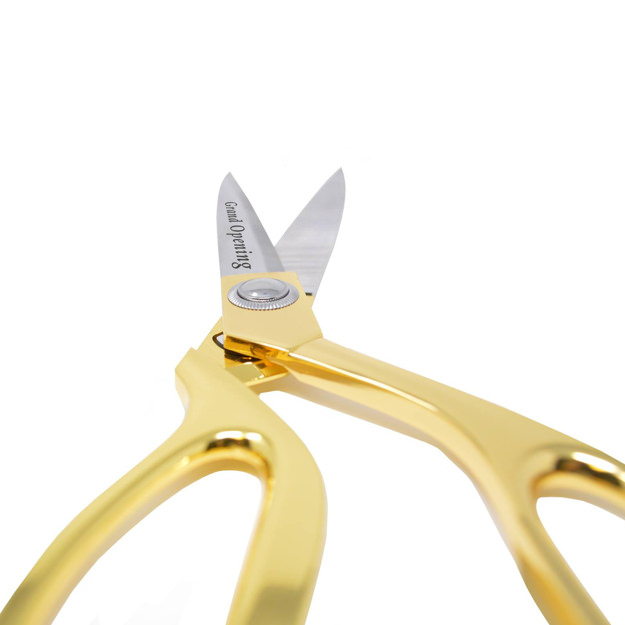 Golden Handle Stainless Steel Ceremonial Scissors | Ceremonial ...