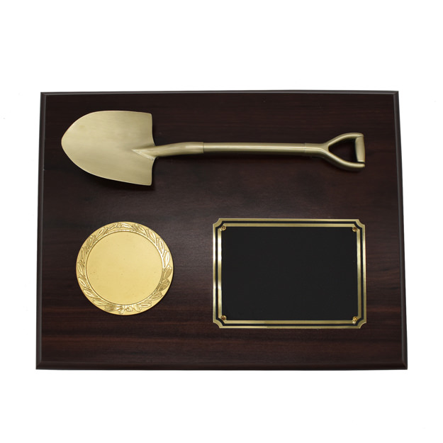 Groundbreaking Shovel Plaque | Ceremonial Groundbreaking, Grand Opening ...