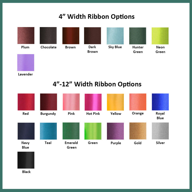 White Ink Printed Custom Ceremonial Ribbon | Ceremonial Groundbreaking ...