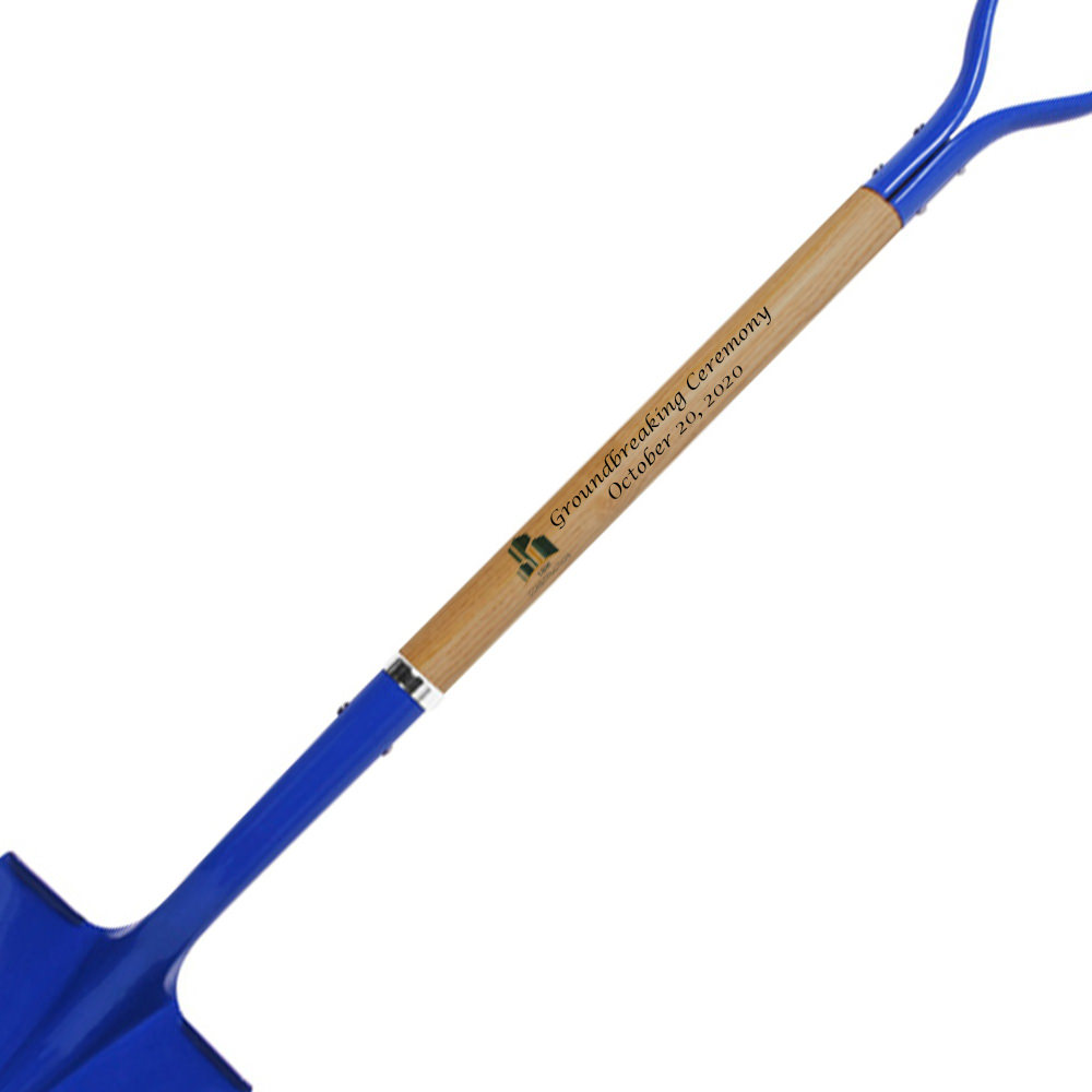 Royal Blue Ceremonial Groundbreaking Shovel | Royal Blue Shovels ...