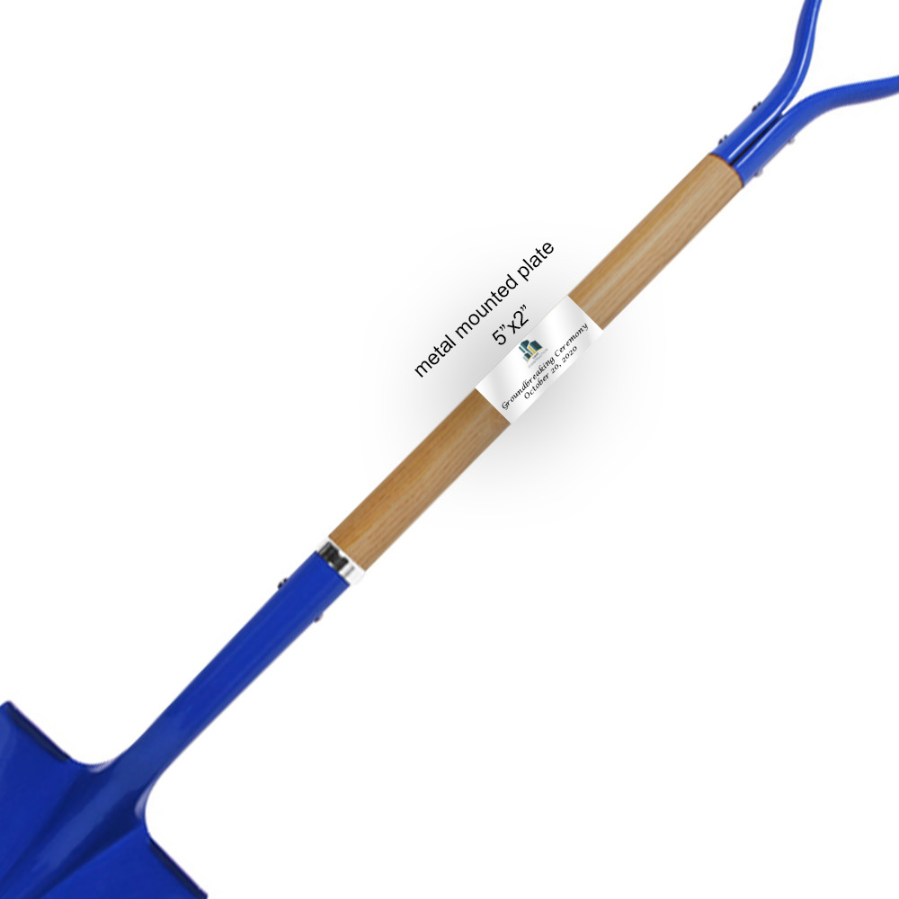 Royal Blue Ceremonial Groundbreaking Shovel | Royal Blue Shovels ...