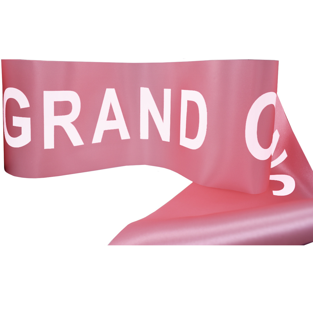 Custom Printed Ceremonial Ribbon - All Colors | Ceremonial ...