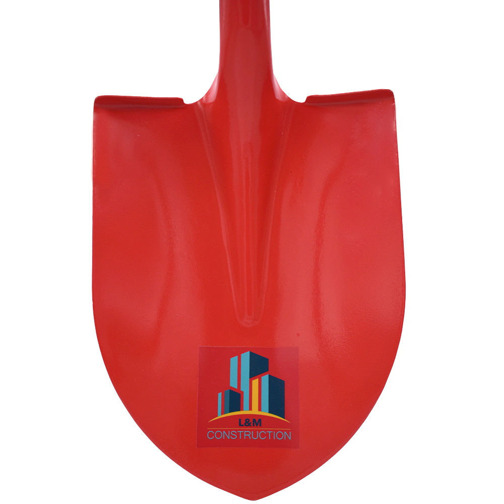 Red Ceremonial Groundbreaking Shovel | Red Shovel | Ceremonial ...