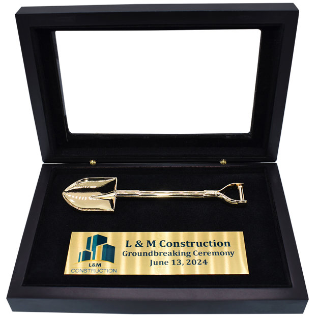 Groundbreaking Mini Shovel Display Keepsake | Ceremonial Groundbreaking ...