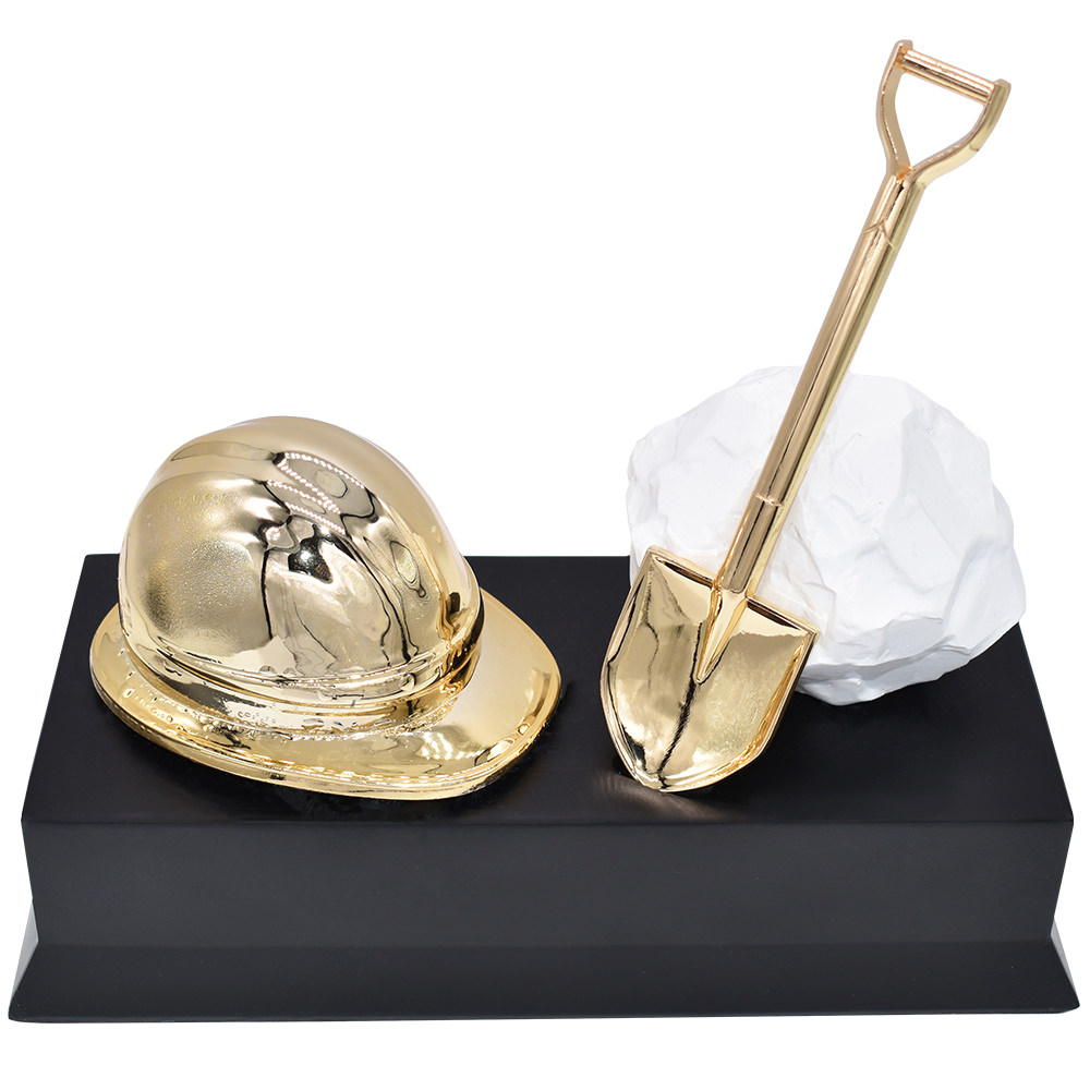 Construction Project Trophy | Ceremonial Groundbreaking, Grand Opening ...
