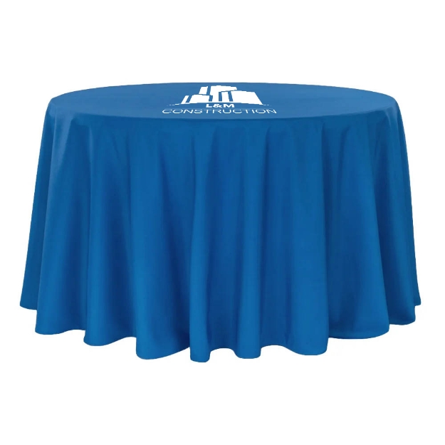 customizable event circle tablecloth | Ceremonial Groundbreaking, Grand ...