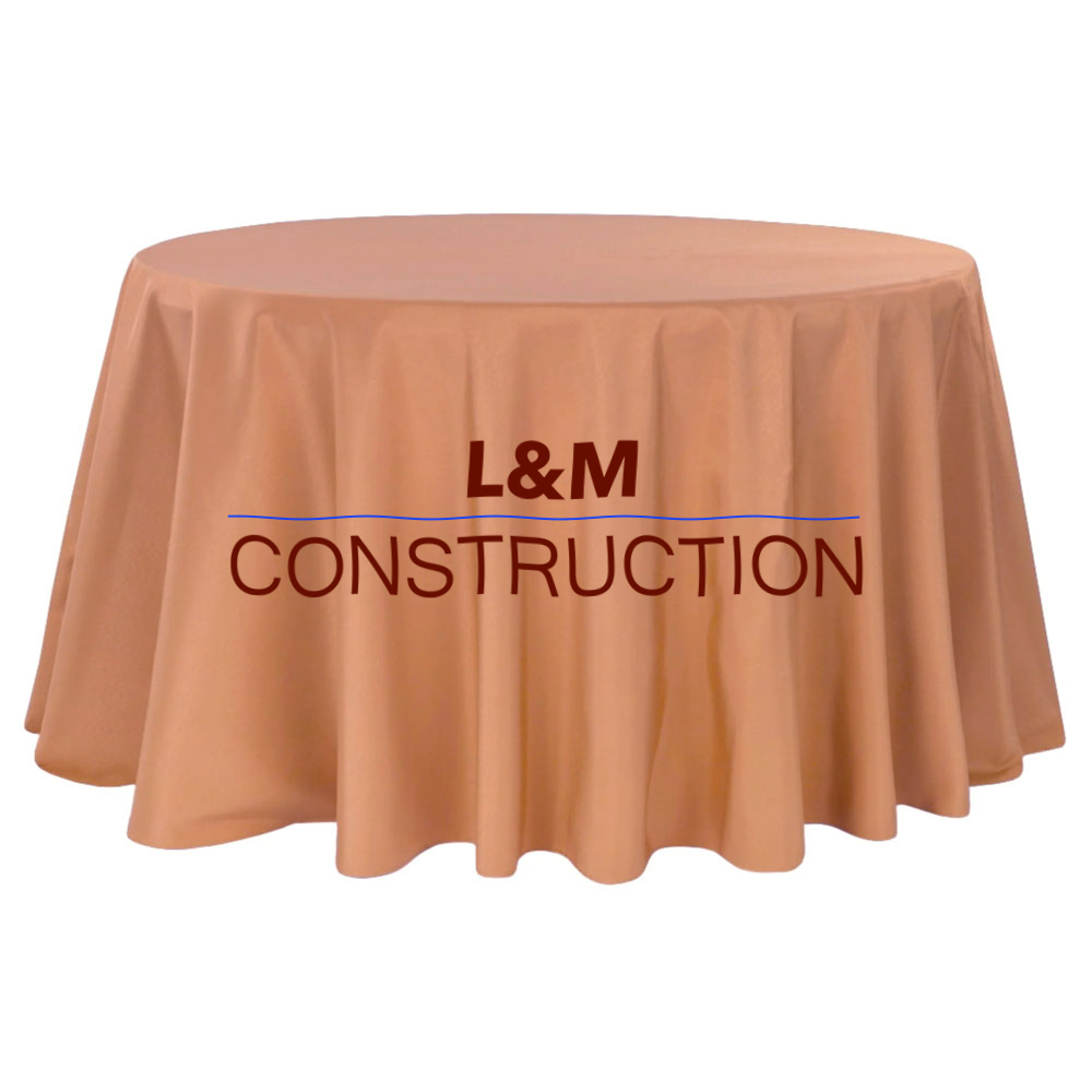 customizable event circle tablecloth | Ceremonial Groundbreaking, Grand ...