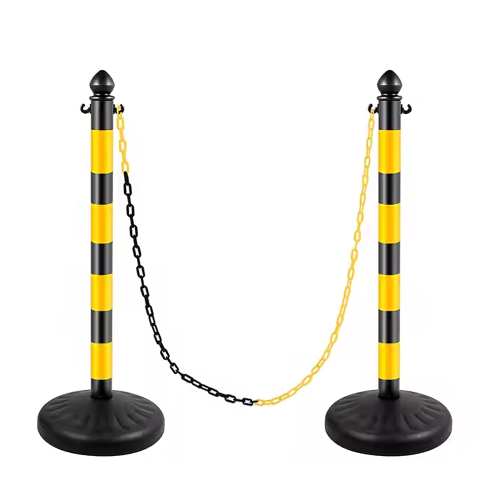 Two Plastic Stanchion & Chain Kit | Lightweight, Fillable, UV-Protected ...