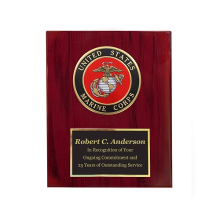 Marine Corps Emblem Award Plaque | Ceremonial Groundbreaking, Grand ...