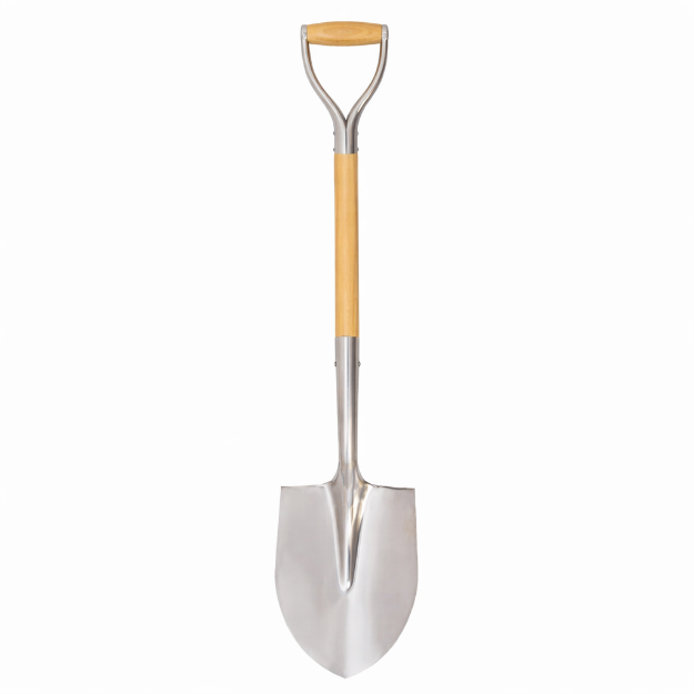 Deluxe Ceremonial Groundbreaking Chrome Head Shovel | Ceremonial ...