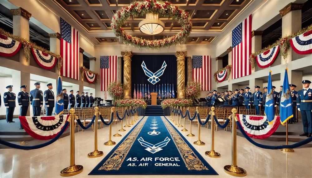 Organizing a Military Ceremony Promotion for General of the Air Force ...