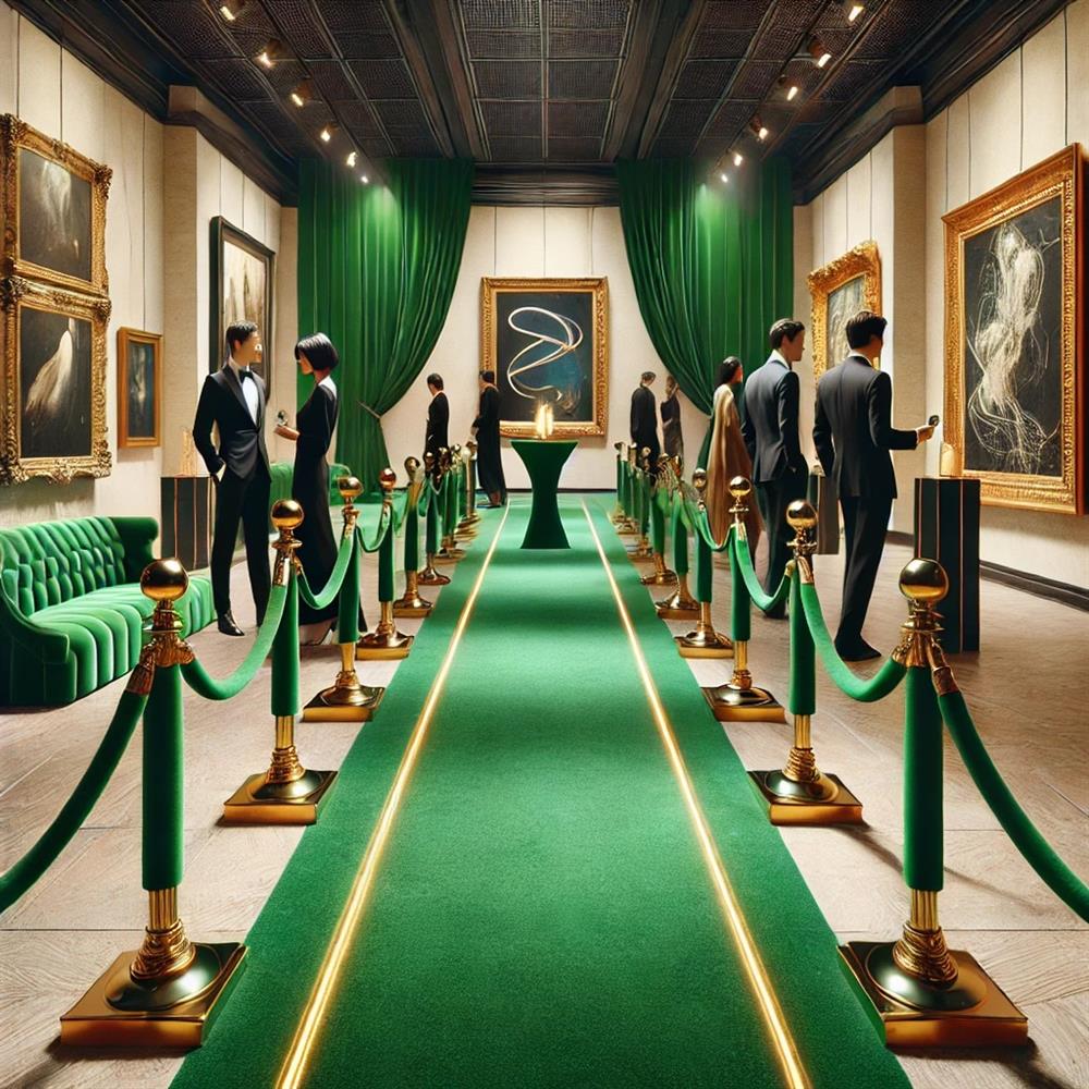 Practical and Aesthetic Uses of Stanchions and Rope in High-End Art ...