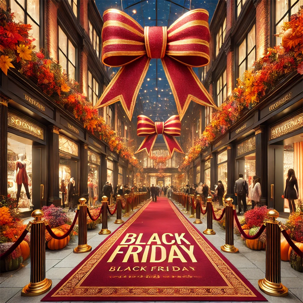 Thanksgiving Themed Decorations and Ribbons for Black Friday ...