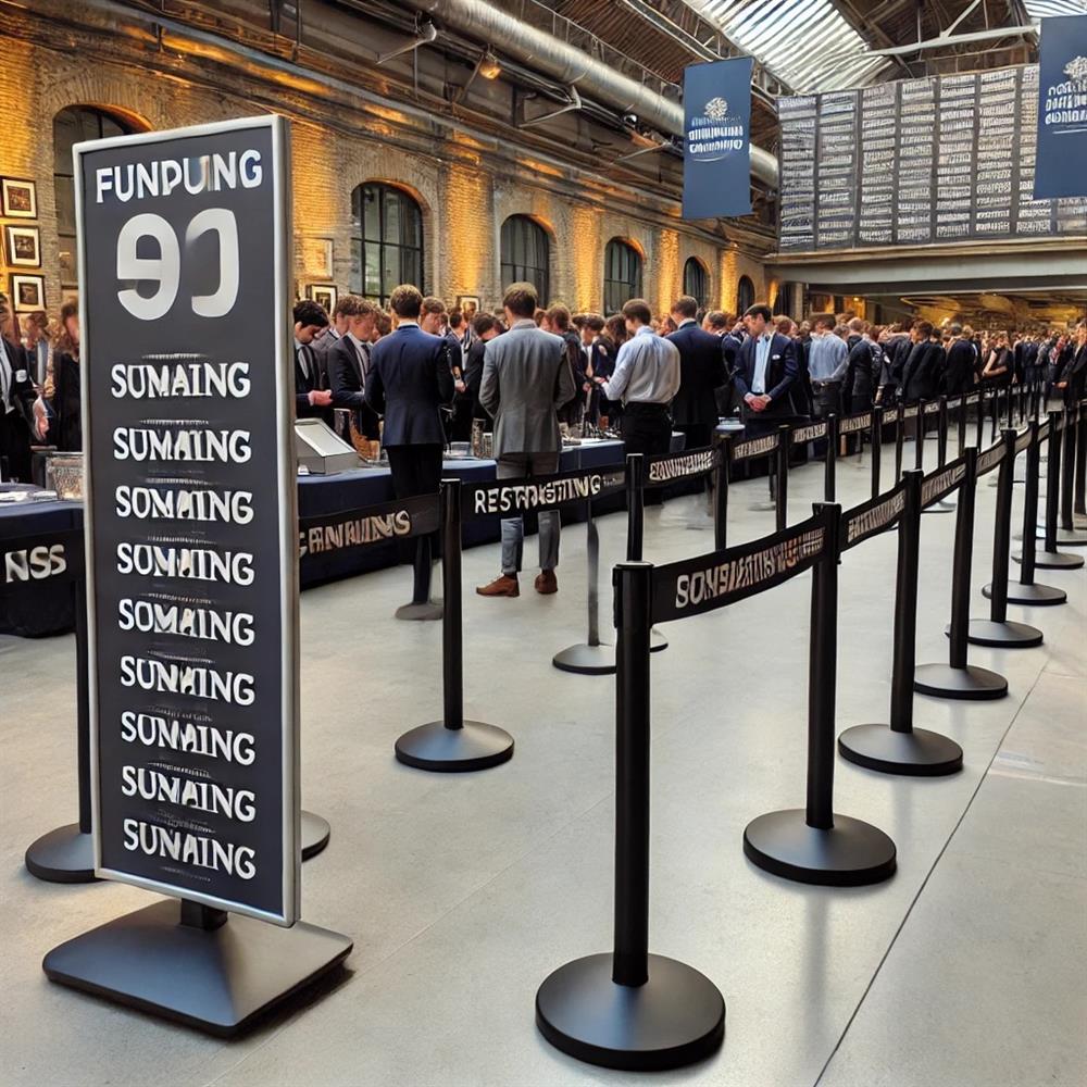 Printed Ribbon with Company Name Branding on Retractable Ribbon ...